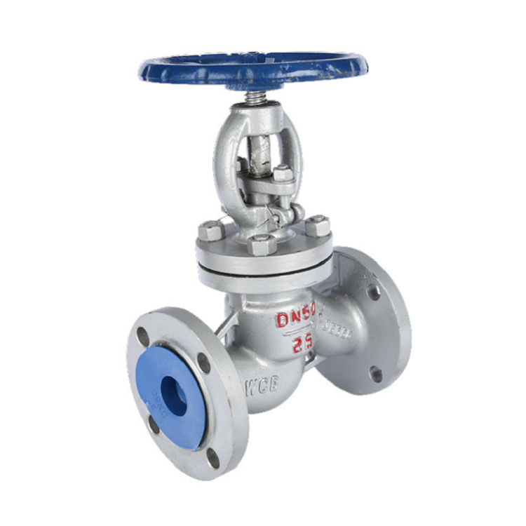 304不锈钢法兰截止阀J41W-16P高温高压蒸汽法兰截止阀DN25 32 40 50 65 80 100_ 304不锈钢法兰截止阀_江苏煜阀阀门科技有限公司