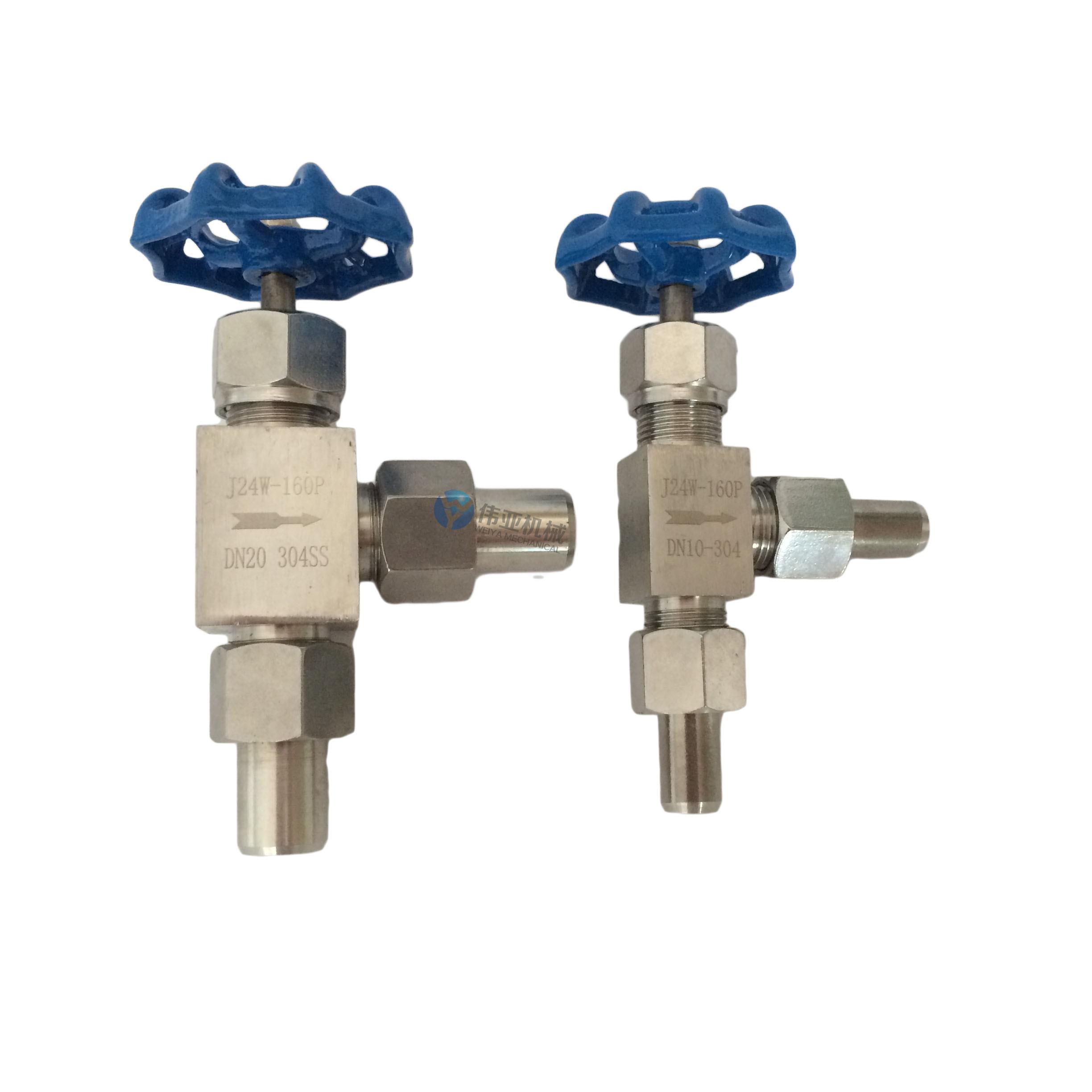 J24W不锈钢角阀，角式针型截止阀，可非标定做-搜了网