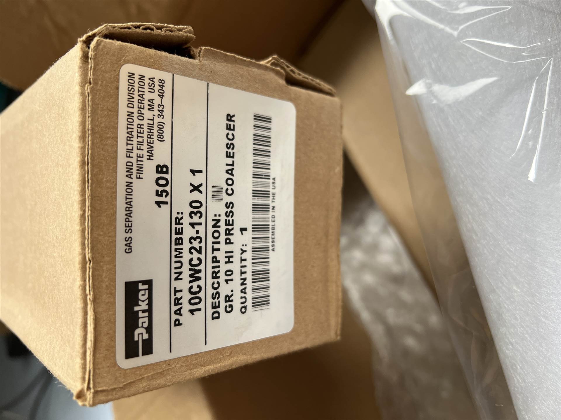 派克Parker滤芯10CWC23-130 X 1美国进口上海森层原装供应